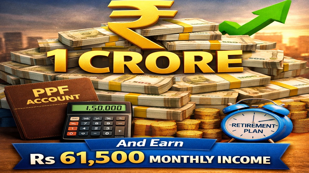PPF Calculator: How to build Rs 1 crore corpus and earn Rs 61,500 ...