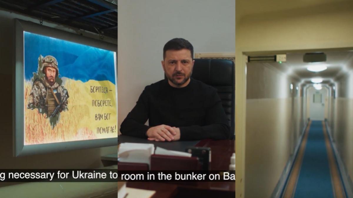 Inside the bunker that ran Ukraine: Zelenskyy shares rare video message ...
