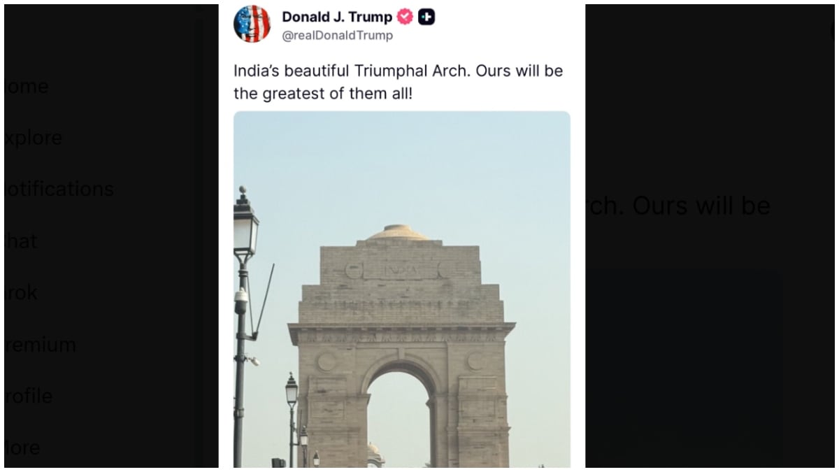Trump to build India Gate replica in US? POTUS shares pic of monument ...
