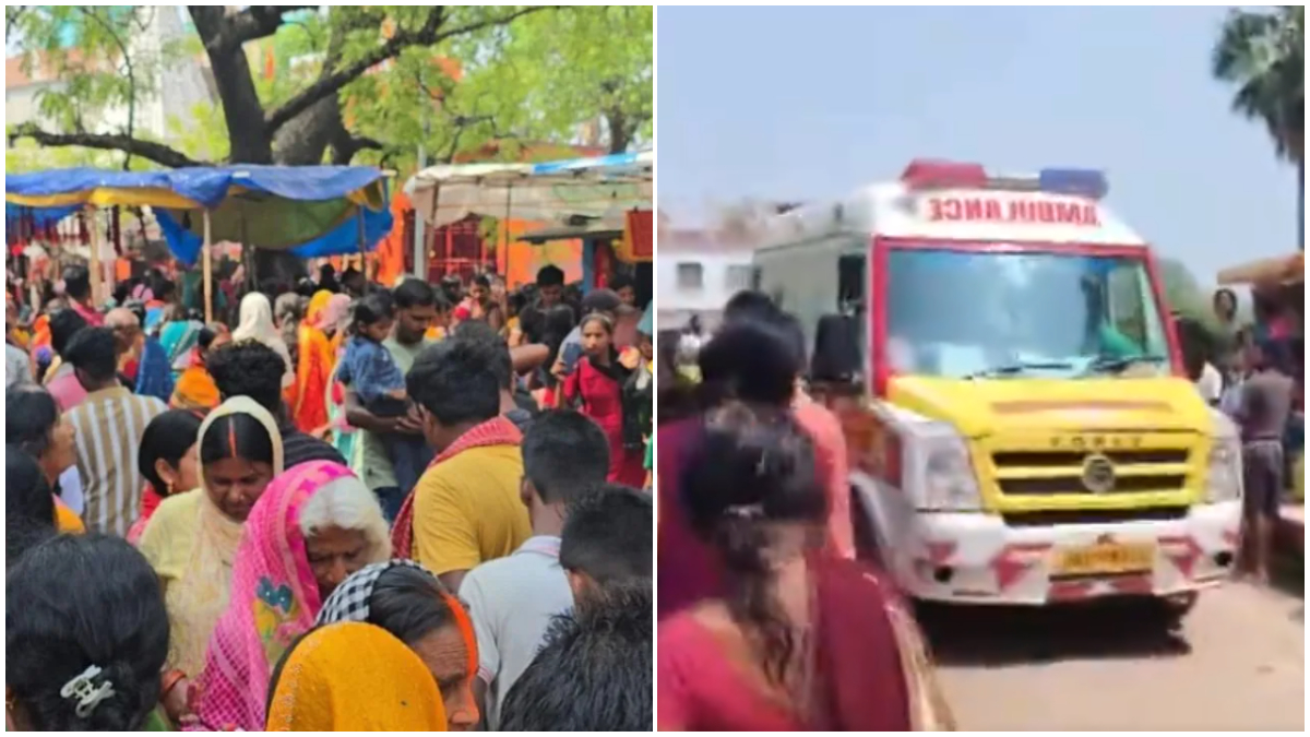 Stampede at Sheetla Mata temple in Bihar's Nalanda kills at least 8 ...