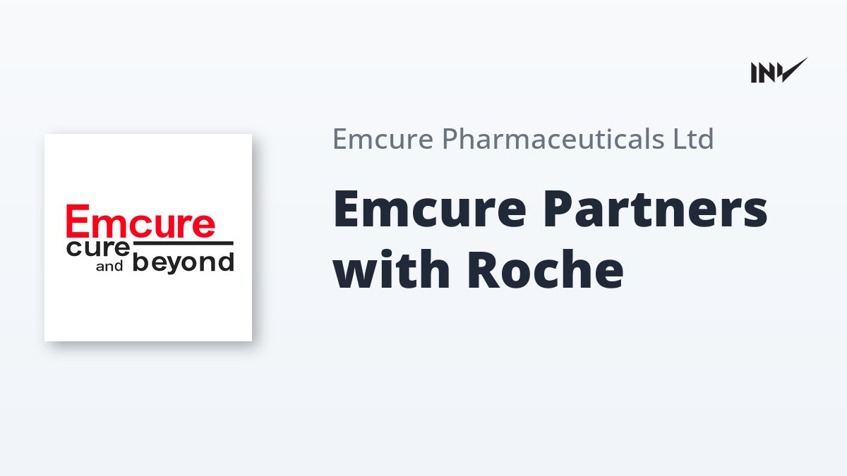 Emcure to distribute Roche's nephrology products - Industry News | The ...