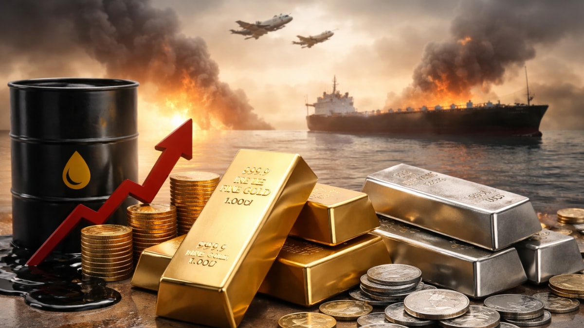 Crude on boil; gold and silver see sharp spike as Iran-Israel conflict ...