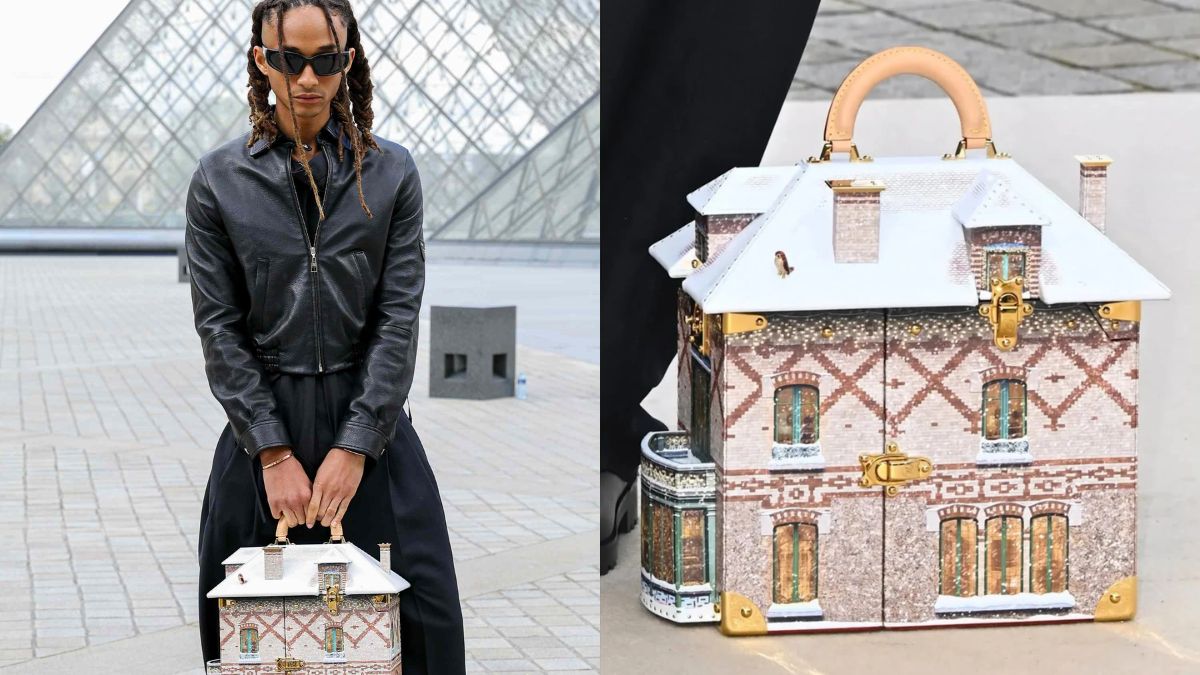 Jaden Smith turns heads with Rs 43 lakh Louis Vuitton ‘House’ bag ...