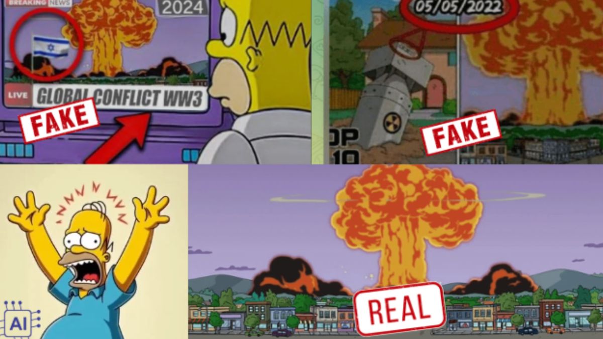 Did Simpsons predict Iran War? Truth behind viral claims and images ...