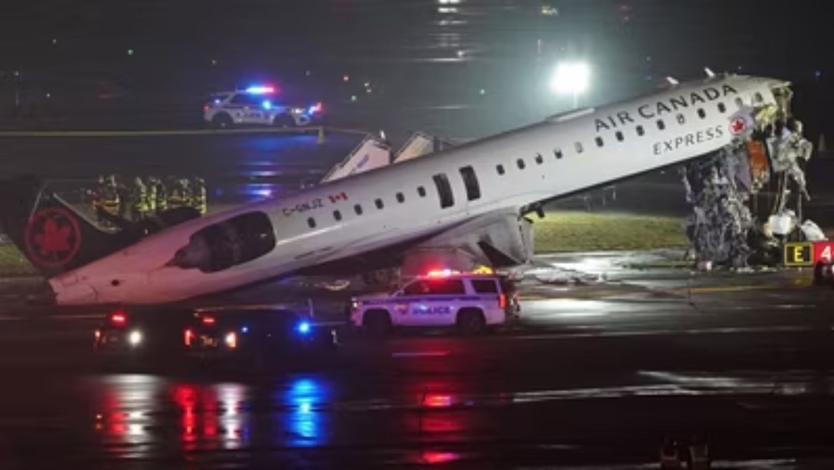 Why did an Air Canada flight crash into a truck on the runway? Reason ...