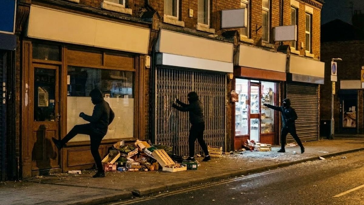 Indian shops attacked in UK, masked gang vandalise restaurants in ...