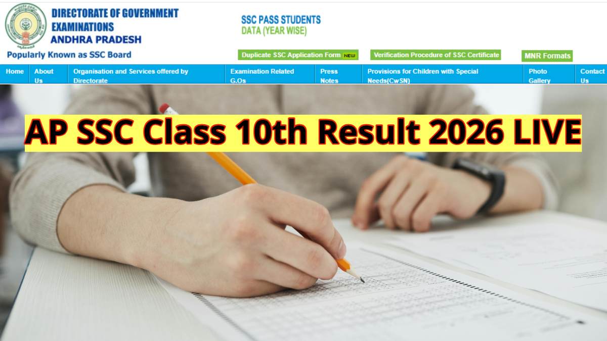 Andhra Pradesh BSEAP SSC 10th Result Scorecard Direct Link - Education ...