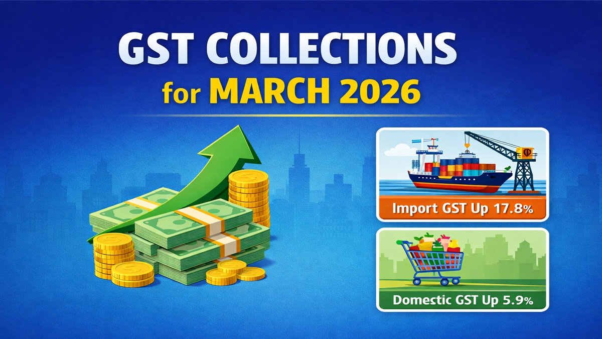 GST collections cross Rs 2 lakh crore again in March 2026 - What's ...