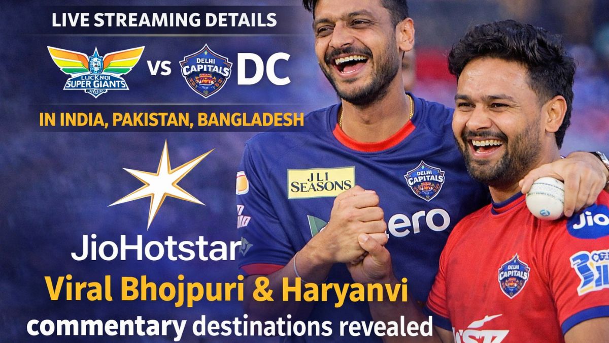 LSG vs DC Live Streaming, IPL 2026: When and where to watch today's ...