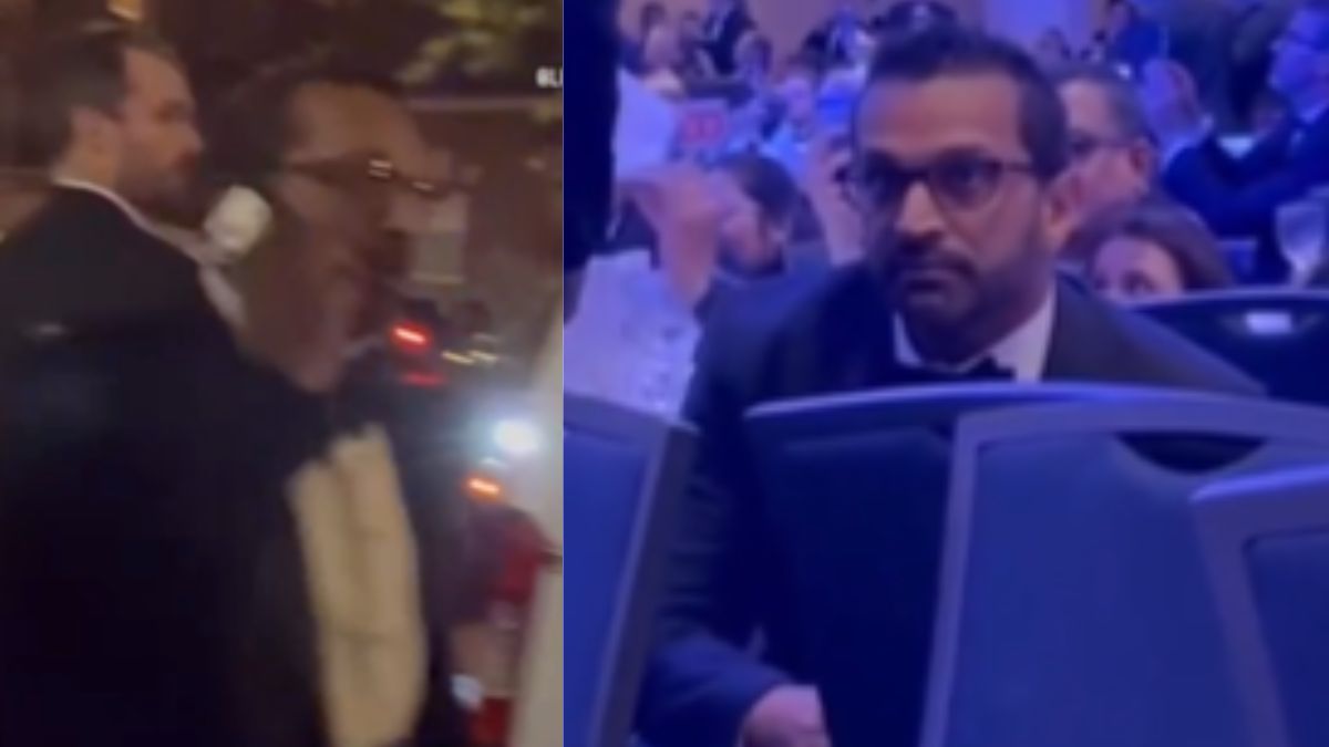 Video of Kash Patel's reaction during shooting scare at White House ...