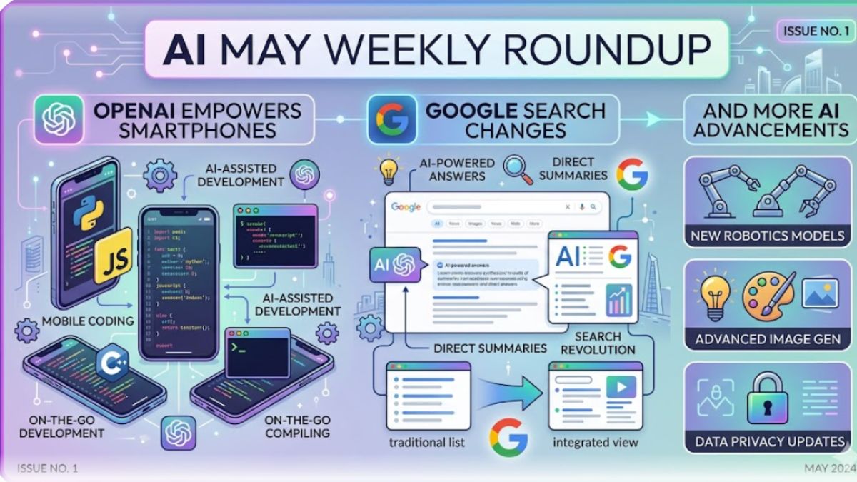 OpenAI empowers smartphones with coding, Google search changes and more ...
