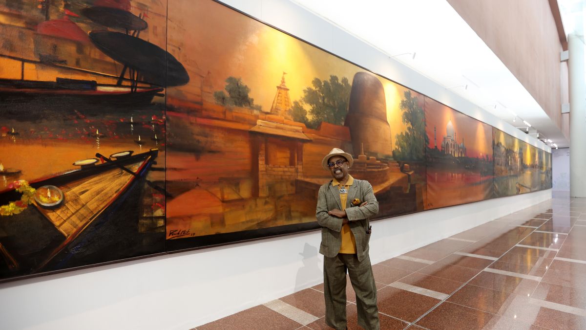 Noida International Airport unveils Paresh Maity artworks ahead of June ...