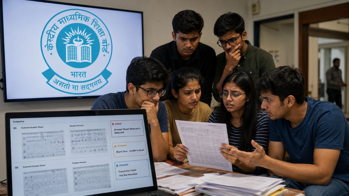 CBSE re-evaluation row: Answer sheet mismatch, blurred copies and fee ...