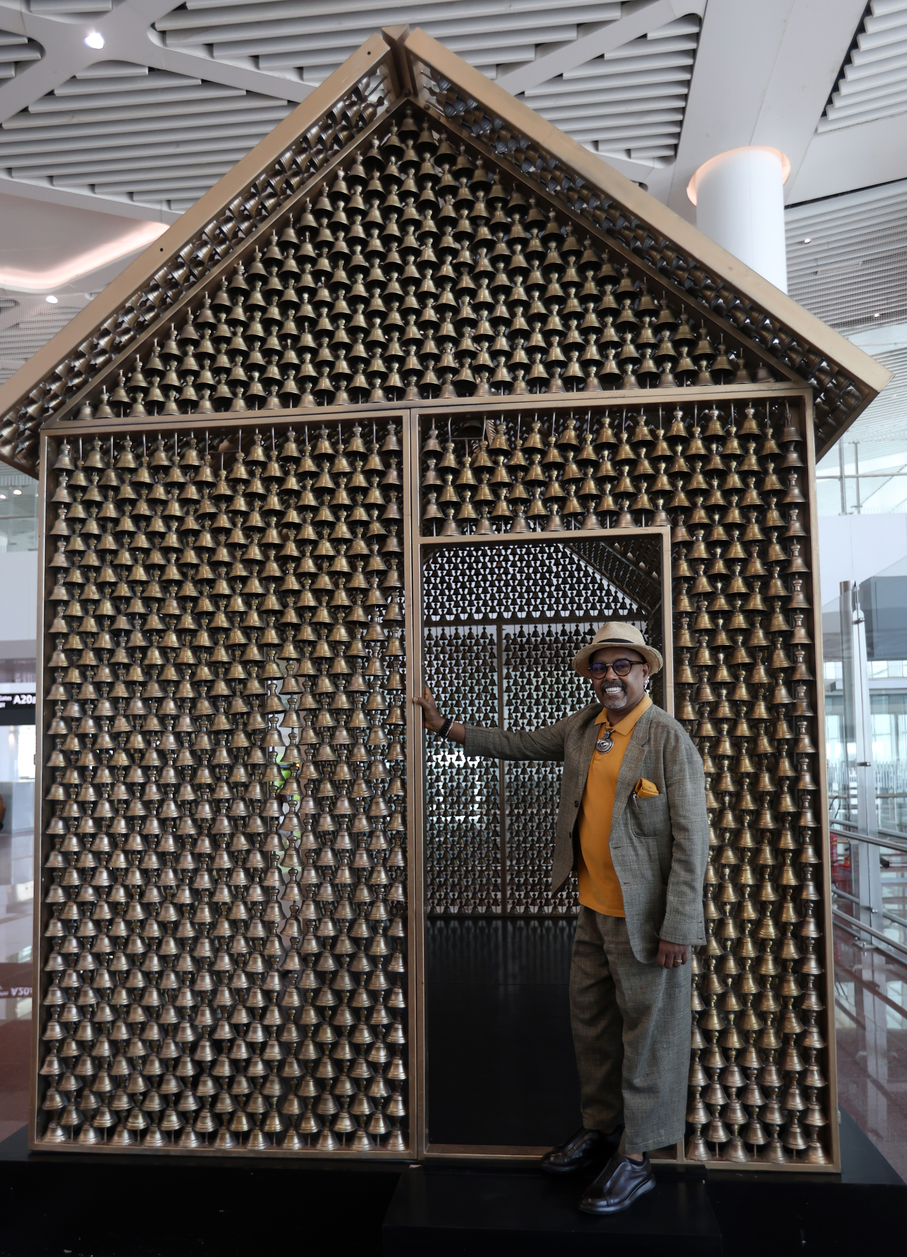 Noida International Airport unveils Paresh Maity artworks ahead of June ...