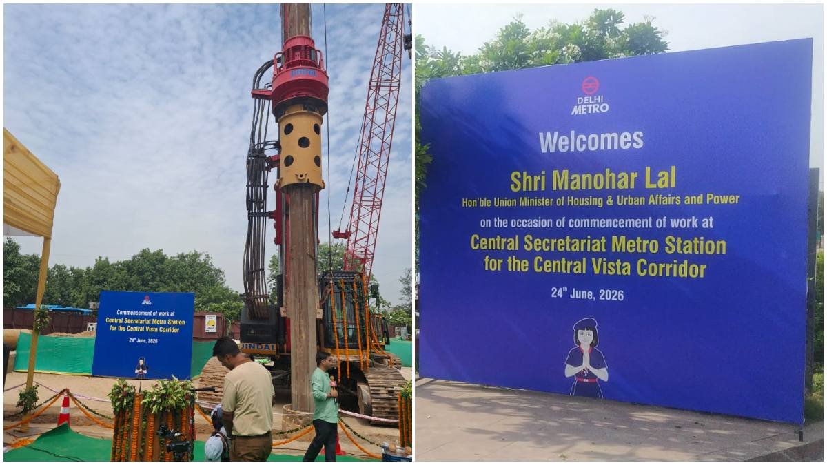 Delhi Metro kicks off work on new Central Secretariat Station, set to ...