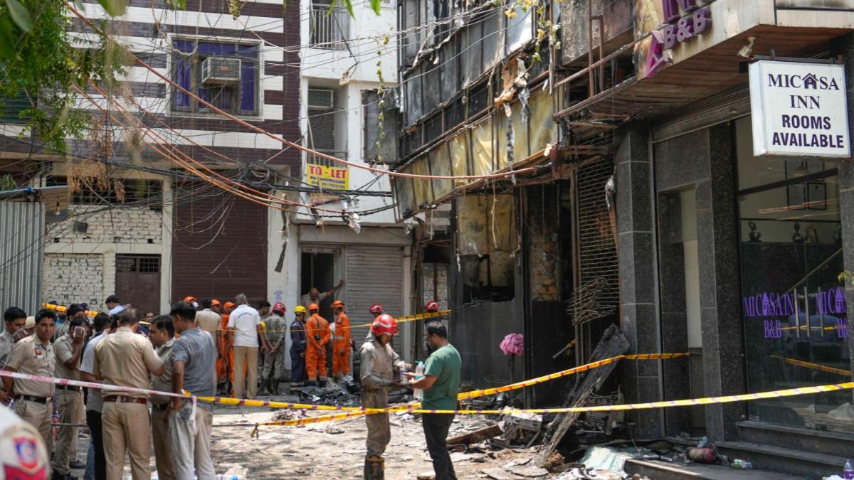 Malviya Nagar fire: BnB co-owner arrested as probe intensifies into 21 ...