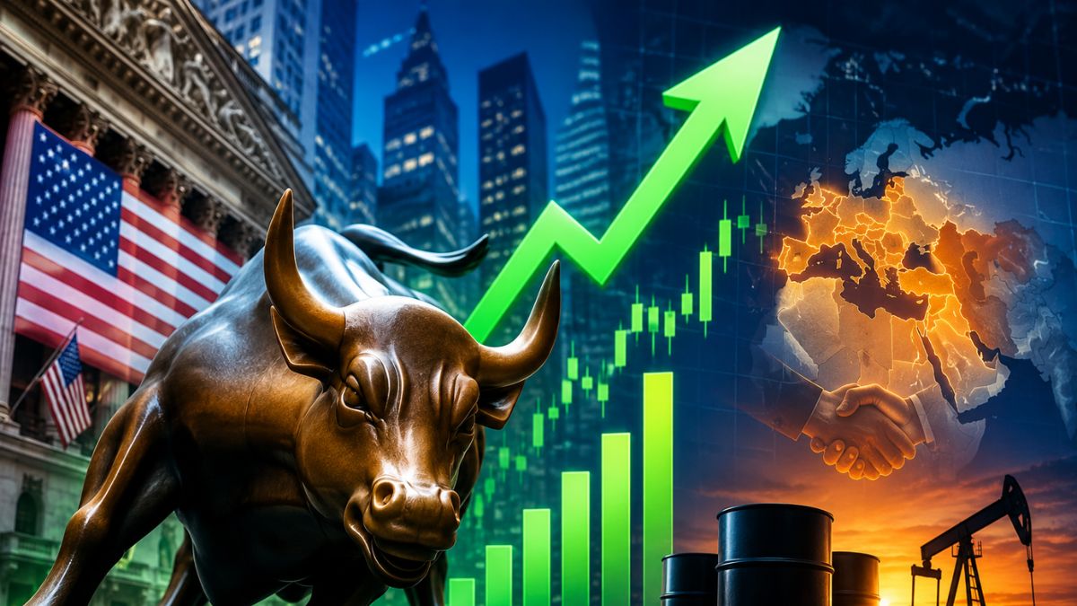 Why is US stock market surging today? Nasdaq jumps over 450 points as ...
